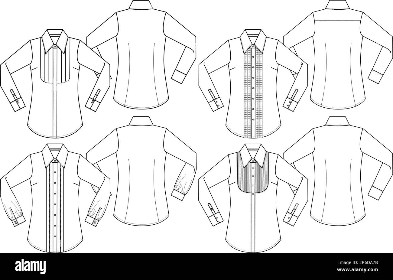 Long sleeve classic formal Cut Out Stock Images & Pictures - Alamy