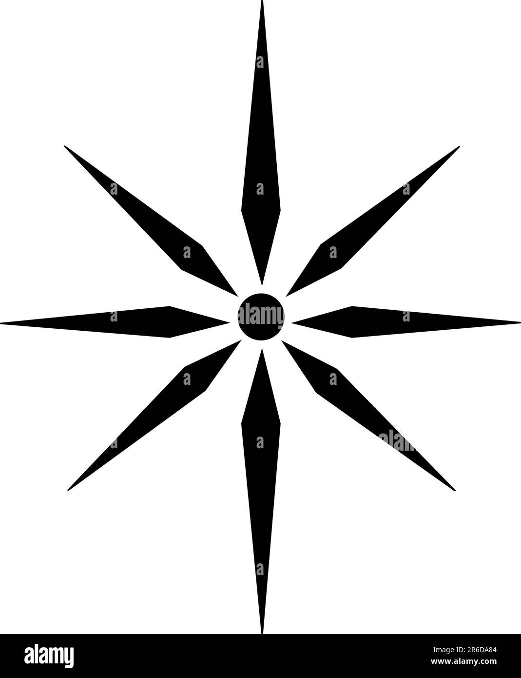 A Tribal star star tattoo Stock Vector Image & Art - Alamy