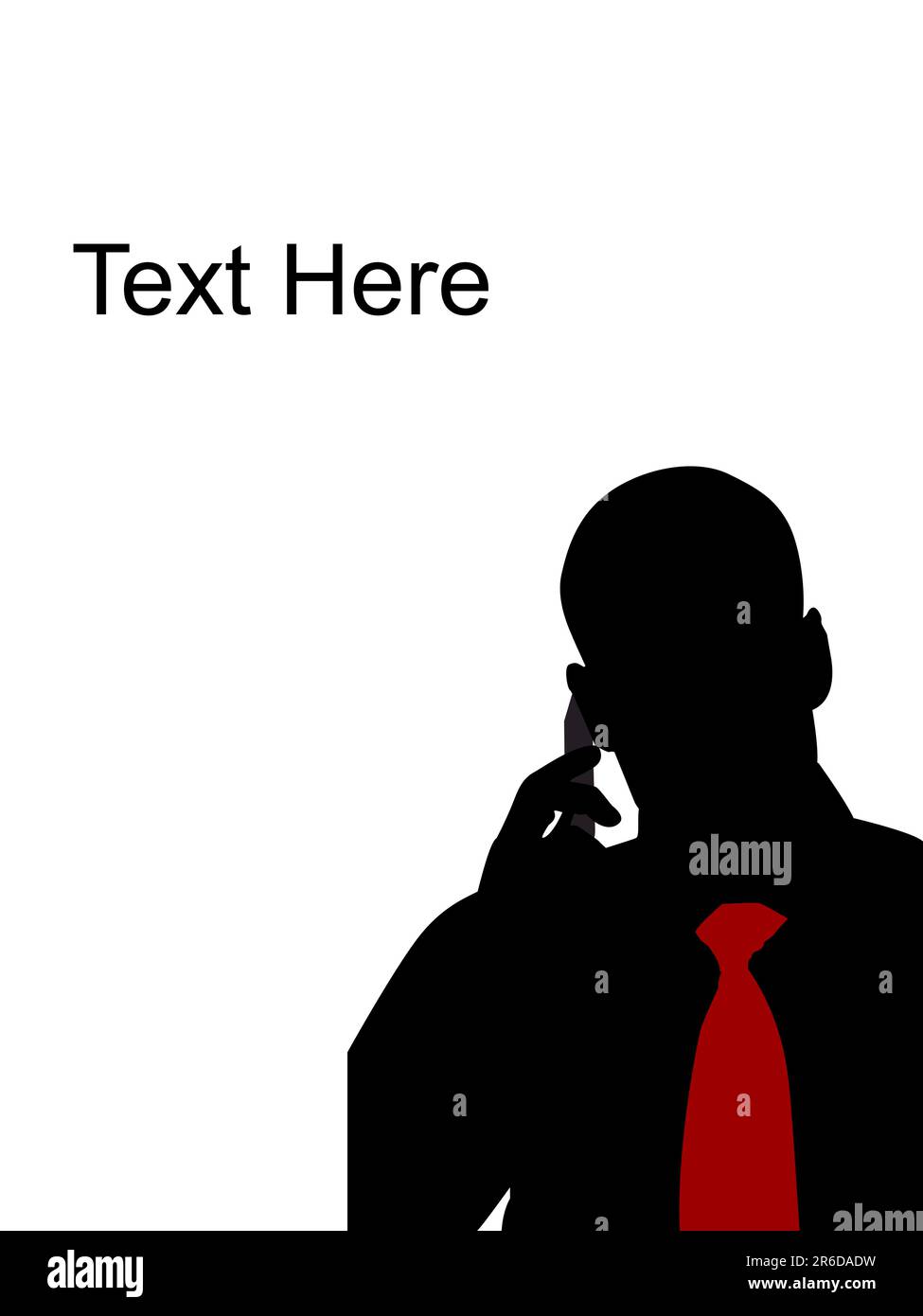 Portrait man on work Stock Vector Images - Alamy