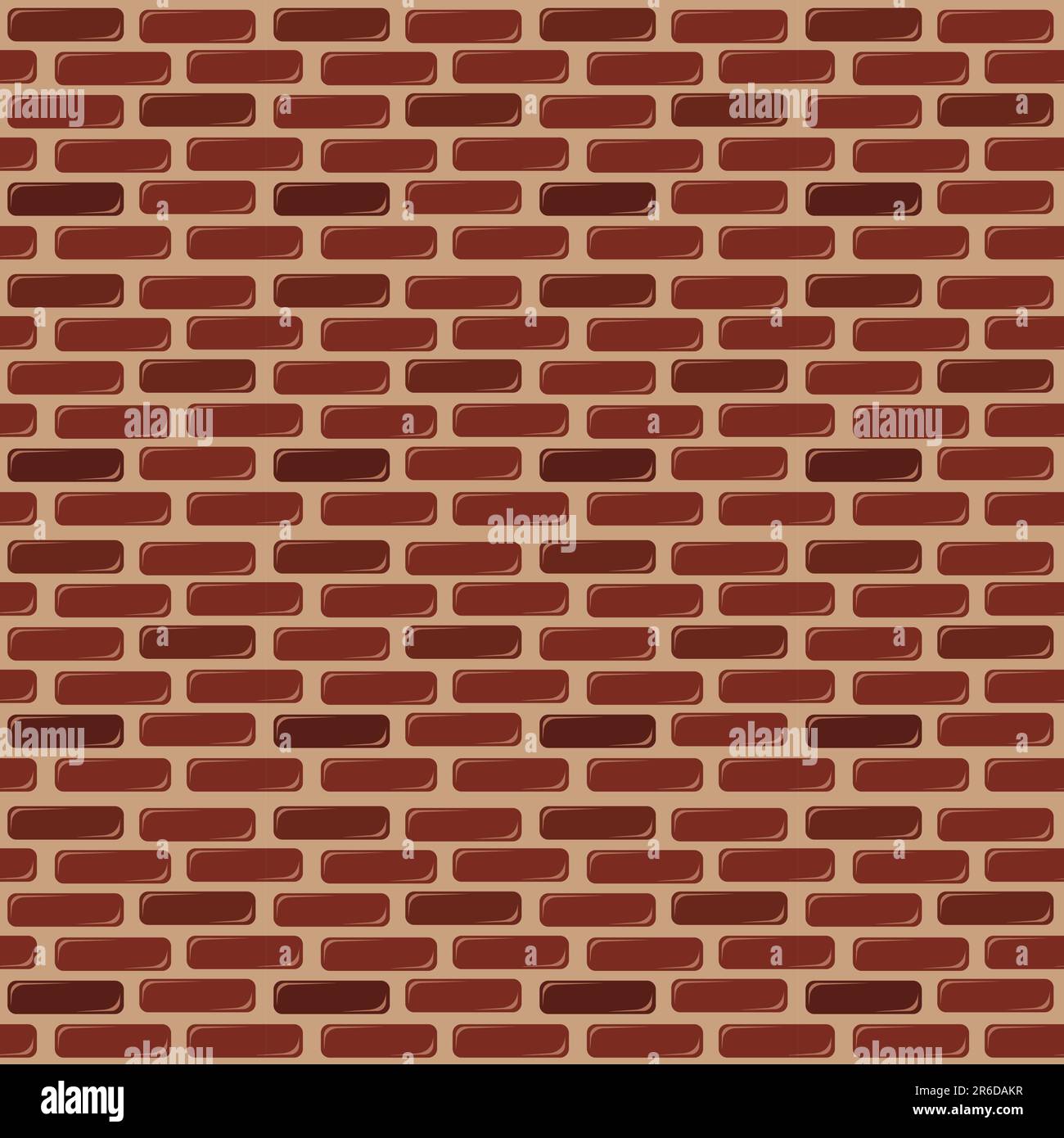 Brick wall seamless background Stock Vector Image & Art - Alamy
