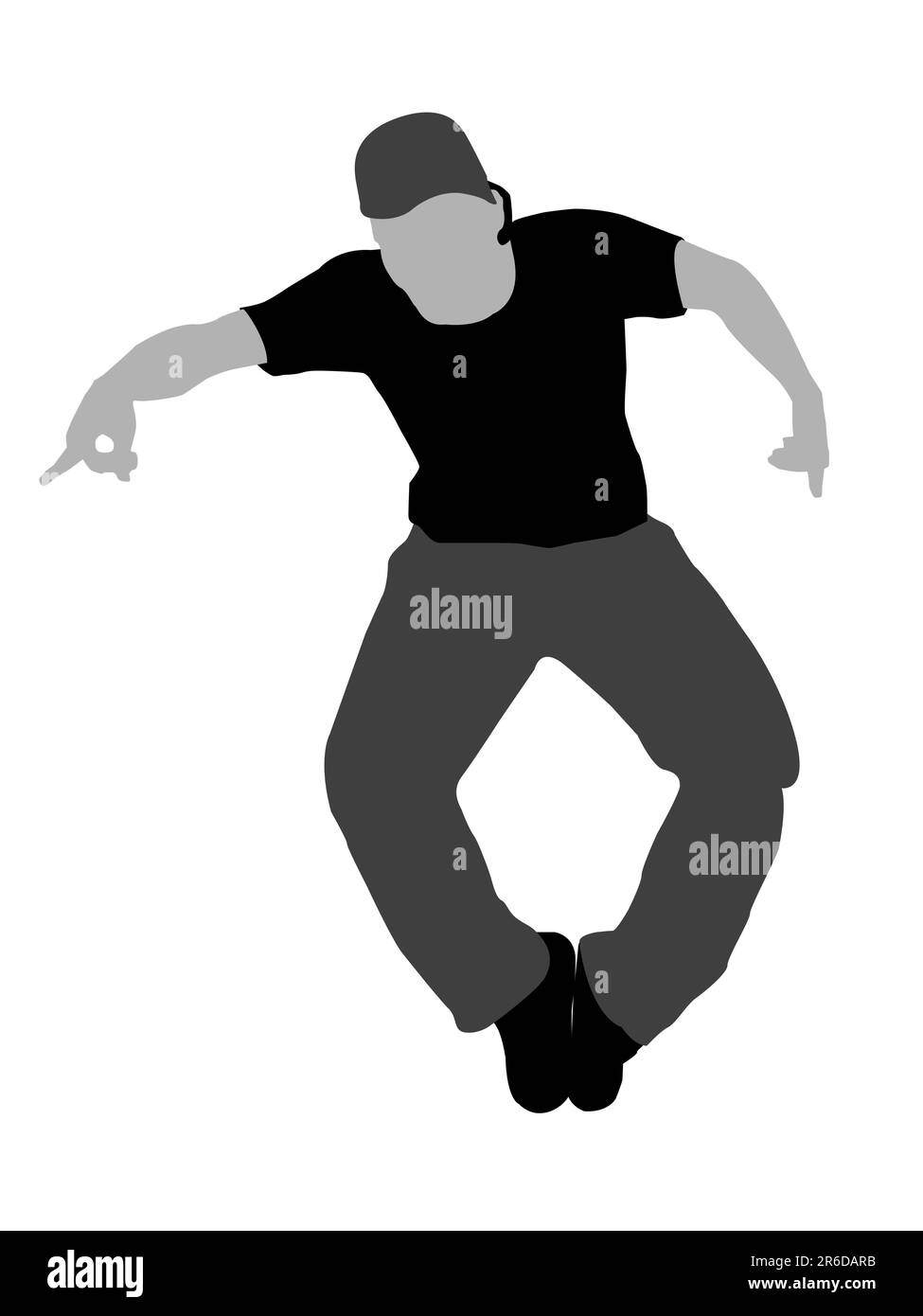 Young dance performance Stock Vector Images - Alamy