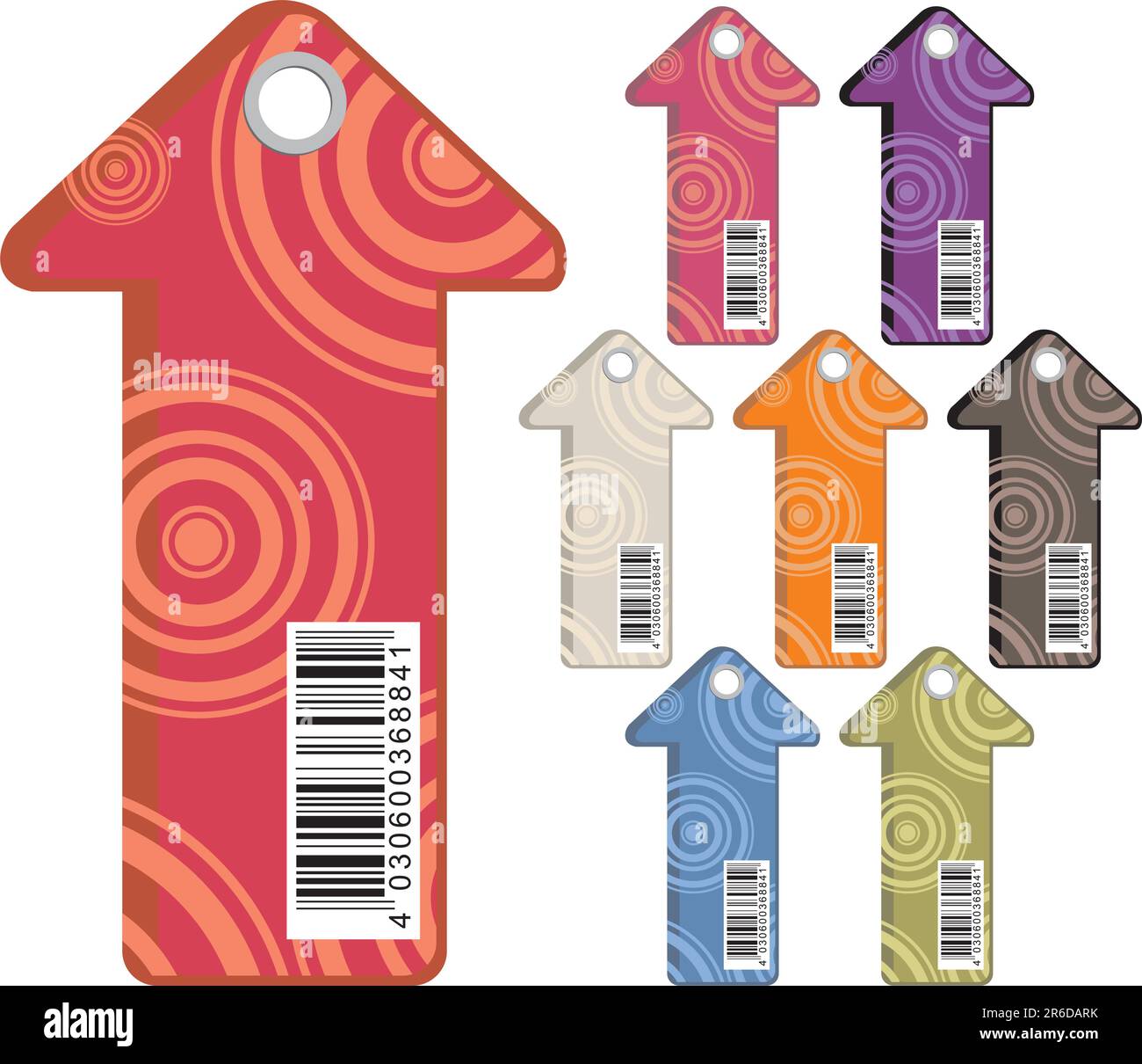 collection of colored arrow labels for retail Stock Vector Image & Art ...