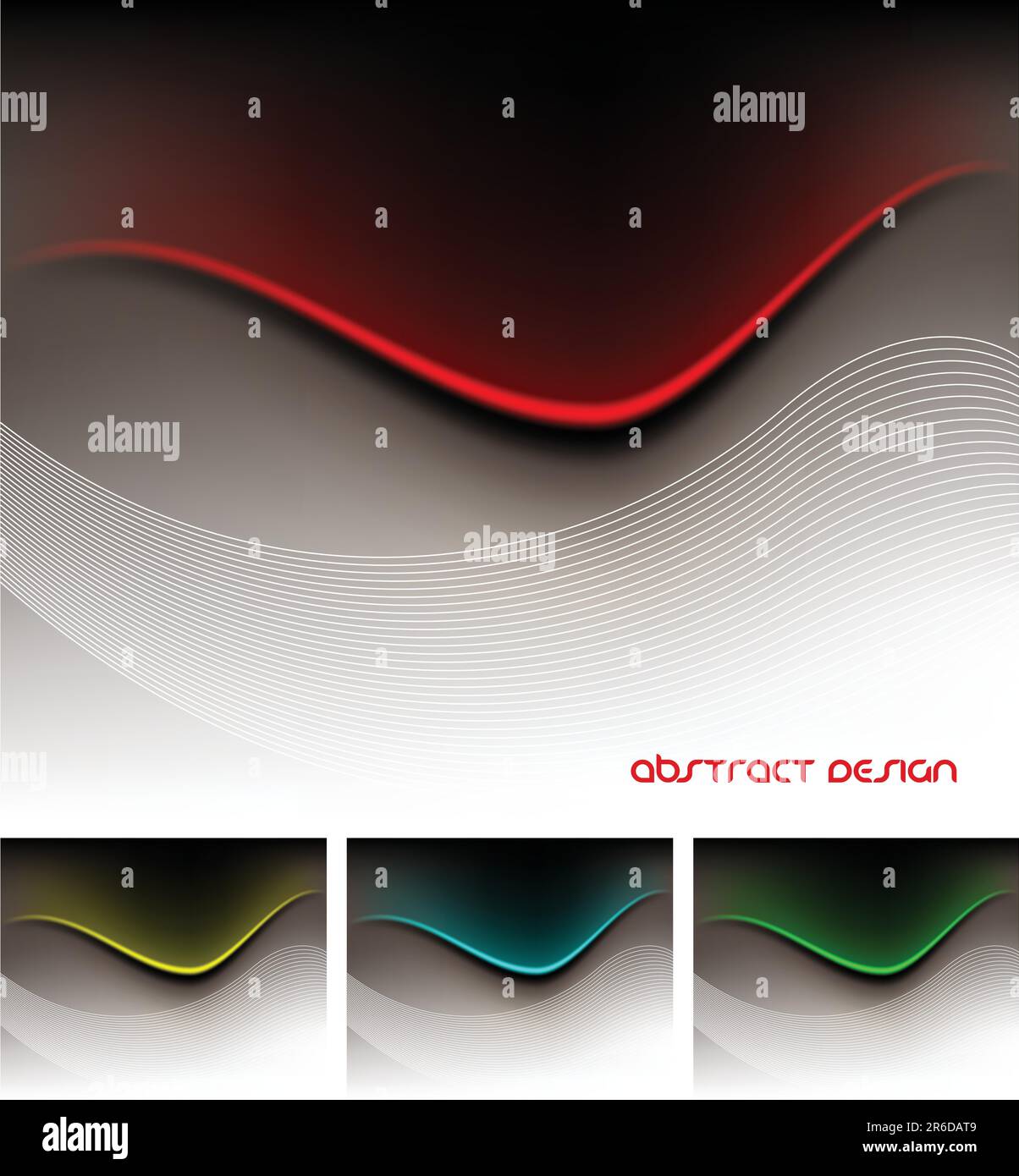 Clean Futuristic Design Template Series - easy to edit vector EPS file ...