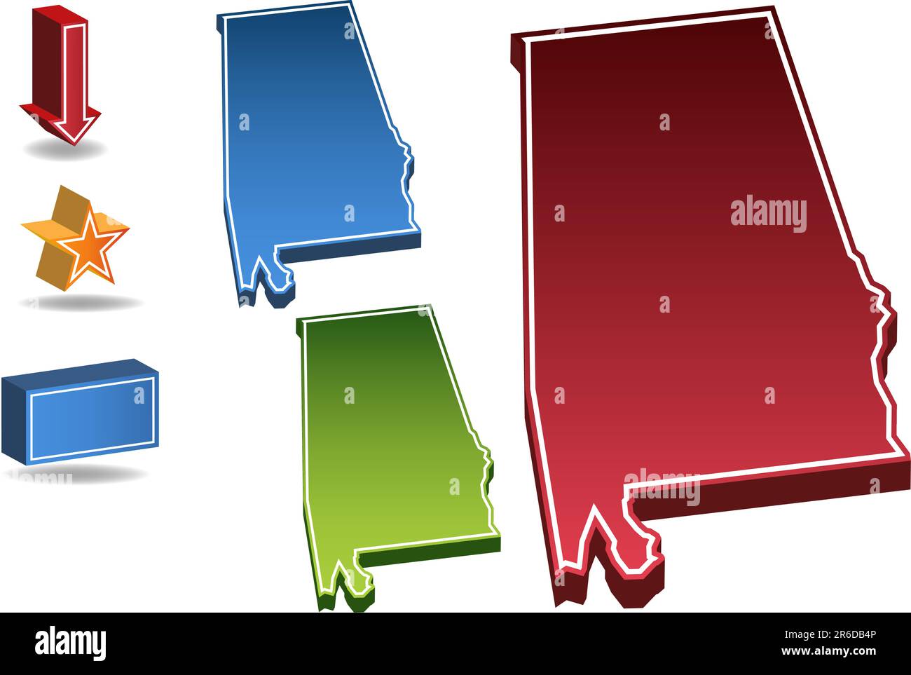Alabama icon Stock Vector Images - Alamy