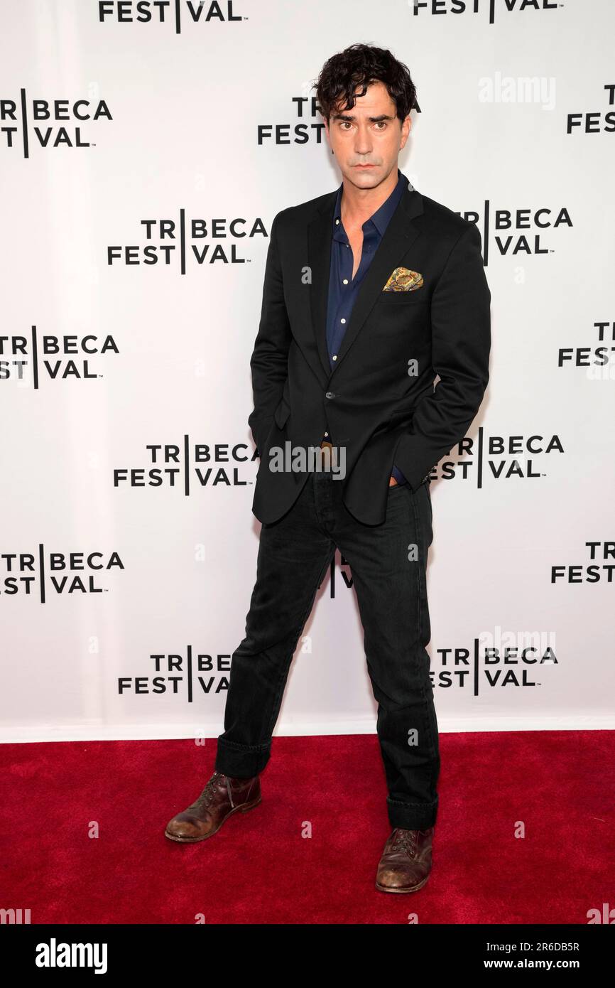 Hamish Linklater attends the premiere of "Downtown Owl" at the SVA ...