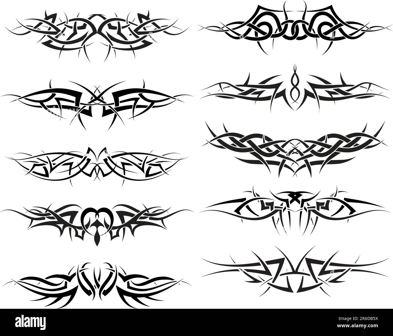 Baroque design patterns Black and White Stock Photos & Images - Alamy