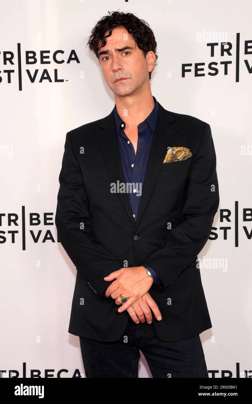 Hamish Linklater attends the premiere of "Downtown Owl" at the SVA ...