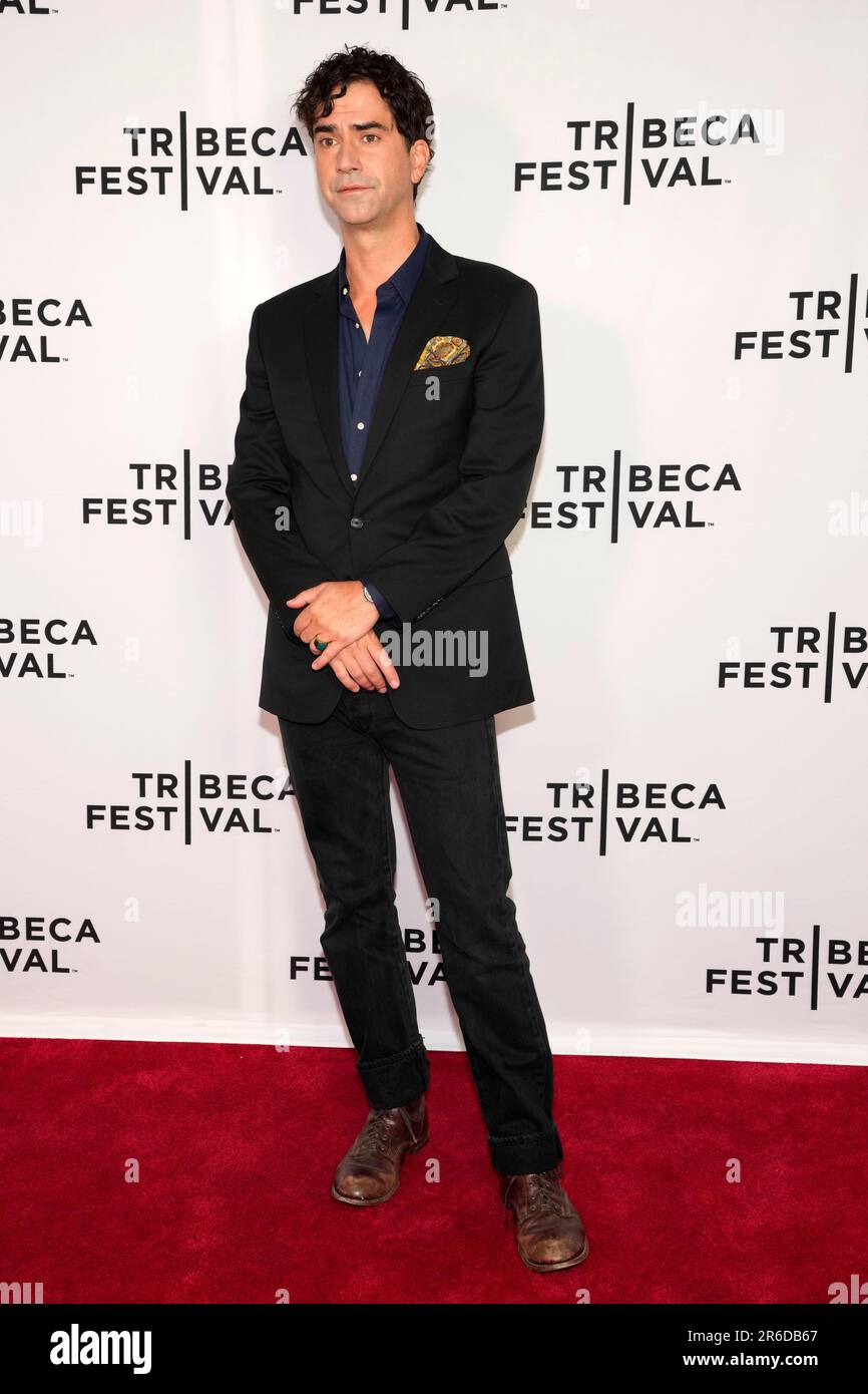 Hamish Linklater attends the premiere of "Downtown Owl" at the SVA ...