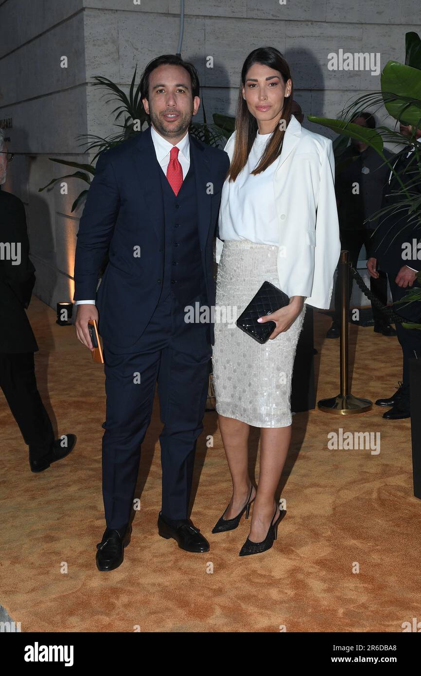 Rome, Italy. 08th June, 2023. Rome, Ara Pacis Inaugural Party Hotel Bulgari, In the photo ...