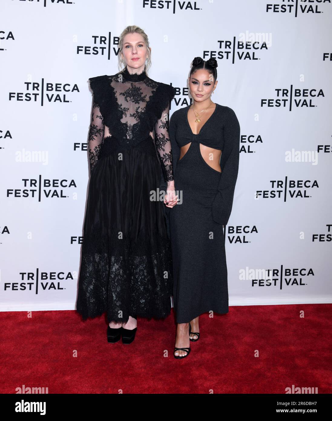 June 8, 2023, New York, New York, USA: Lily Rabe and Vanessa Hudgens ...