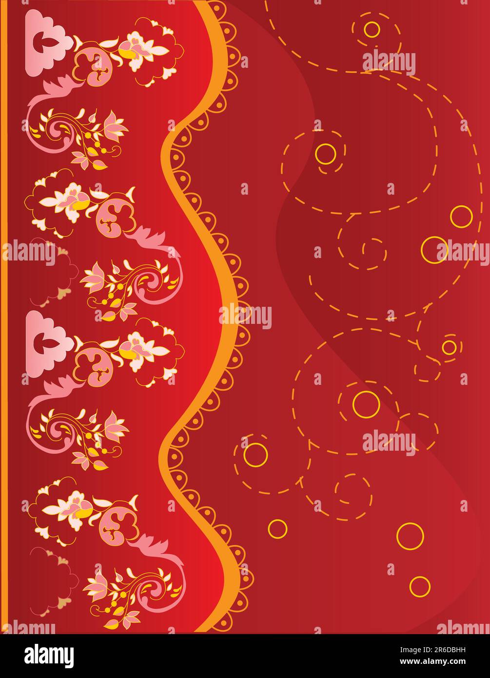 Floral background in lace work Stock Vector Image & Art - Alamy