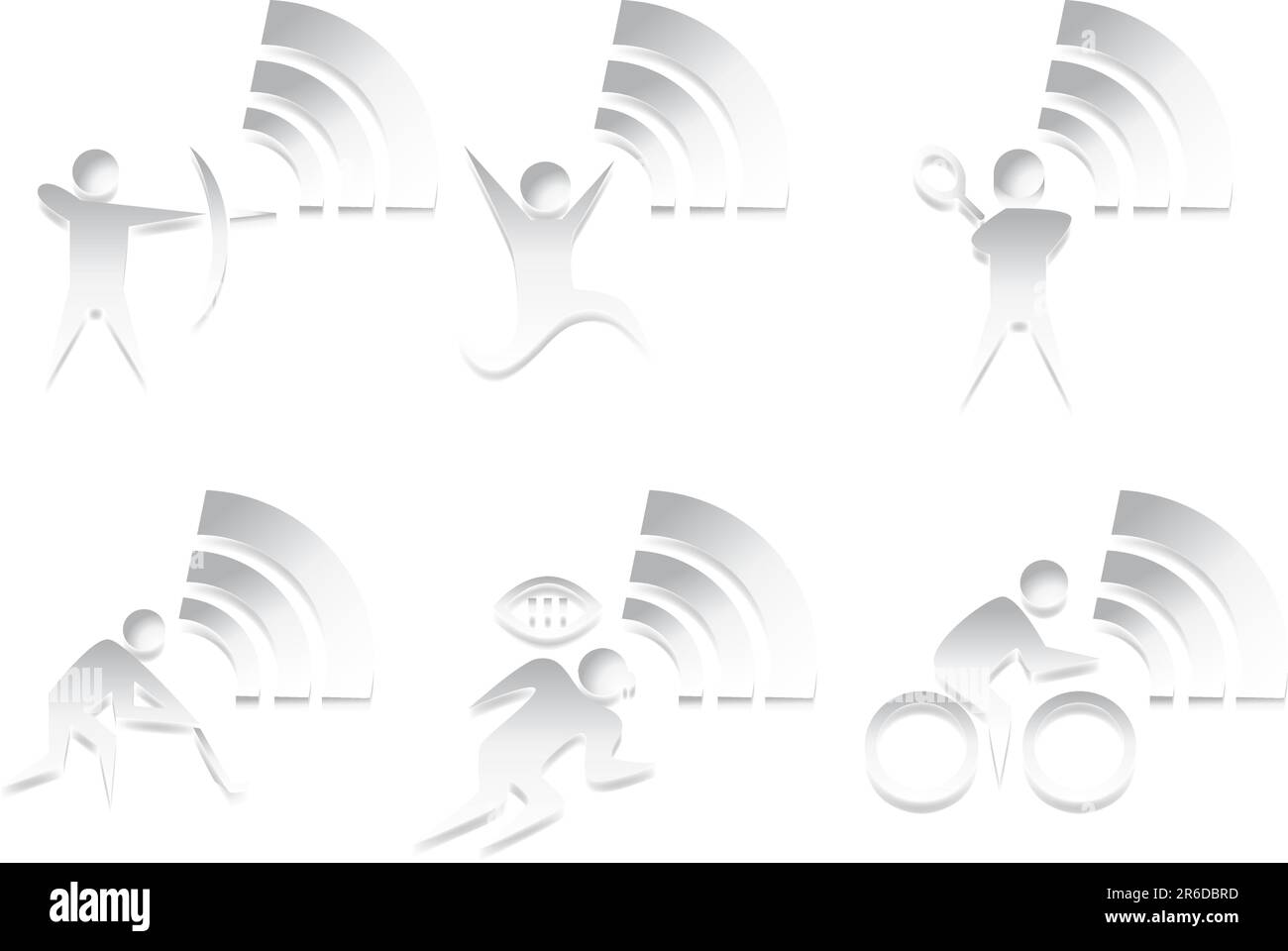 White 3d stick figures Cut Out Stock Images & Pictures - Alamy