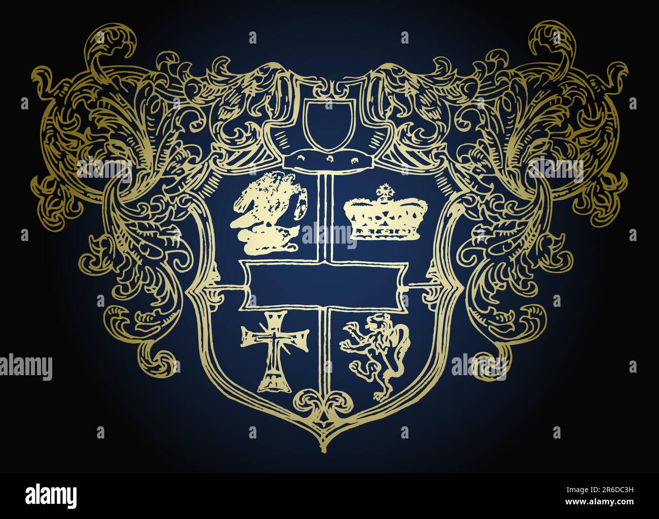 military shield emblem design Stock Vector Image & Art - Alamy