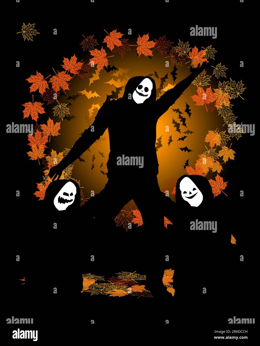 Devil dance Stock Vector Images - Alamy