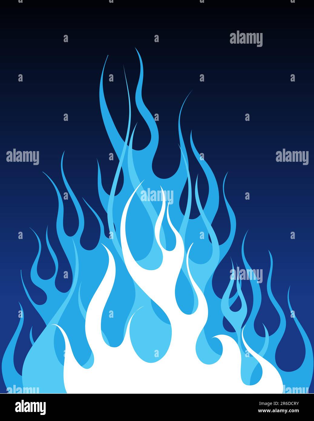 Inferno fire vector background for design use Stock Vector Image & Art ...