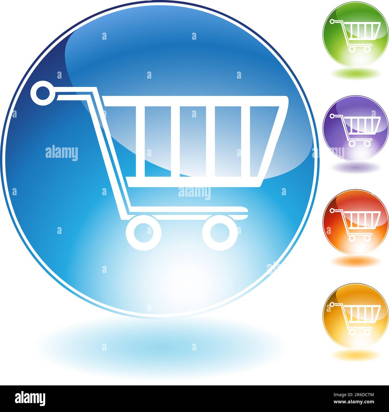 Purple cart Stock Vector Images - Alamy