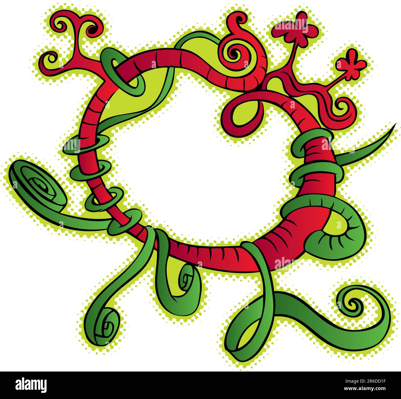 Rainforest floral design Cut Out Stock Images & Pictures - Alamy