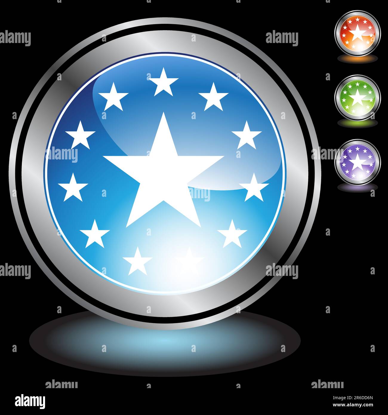 Chrome stars hi-res stock photography and images - Alamy