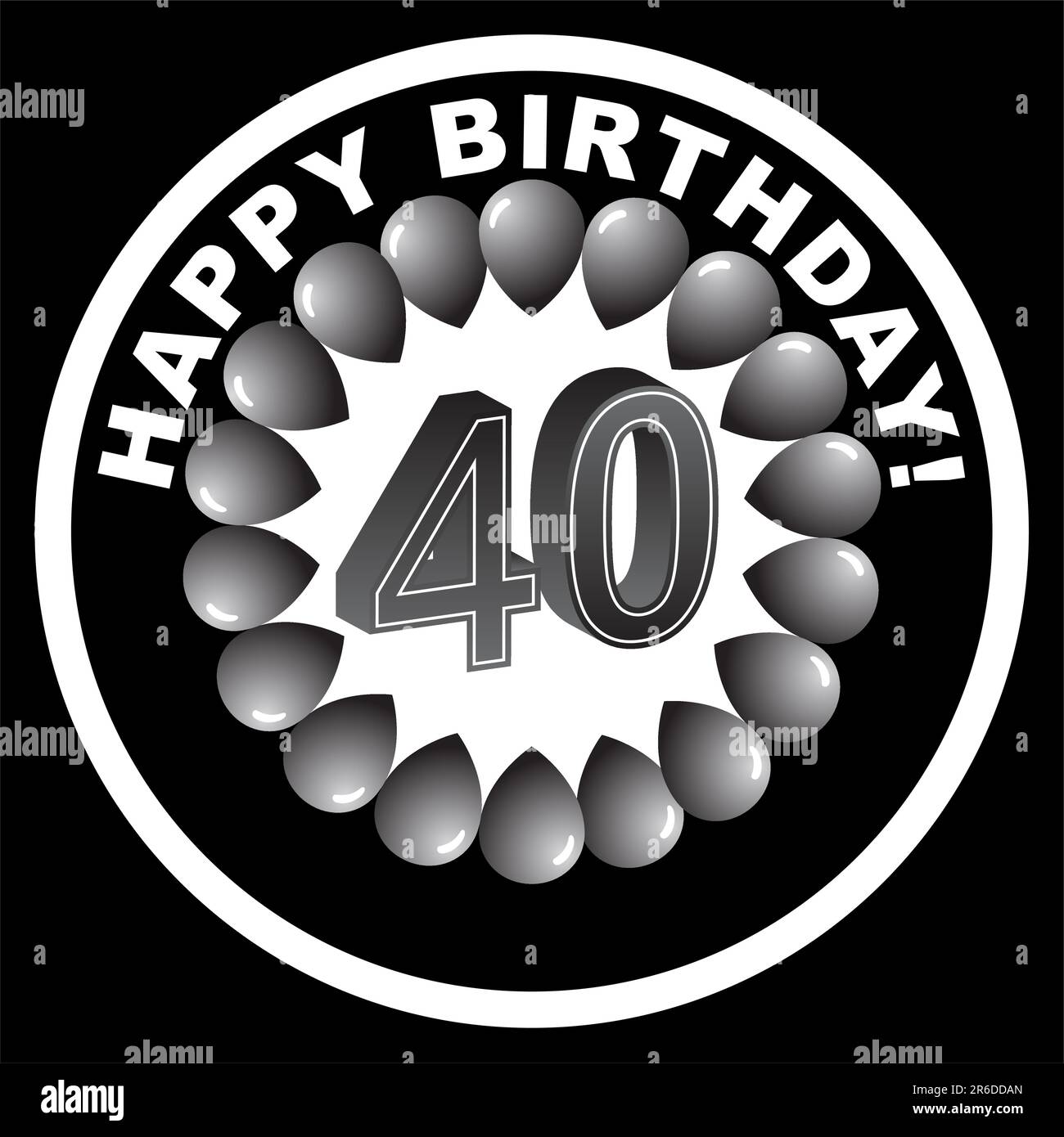 Birthday website design hi-res stock photography and images - Alamy