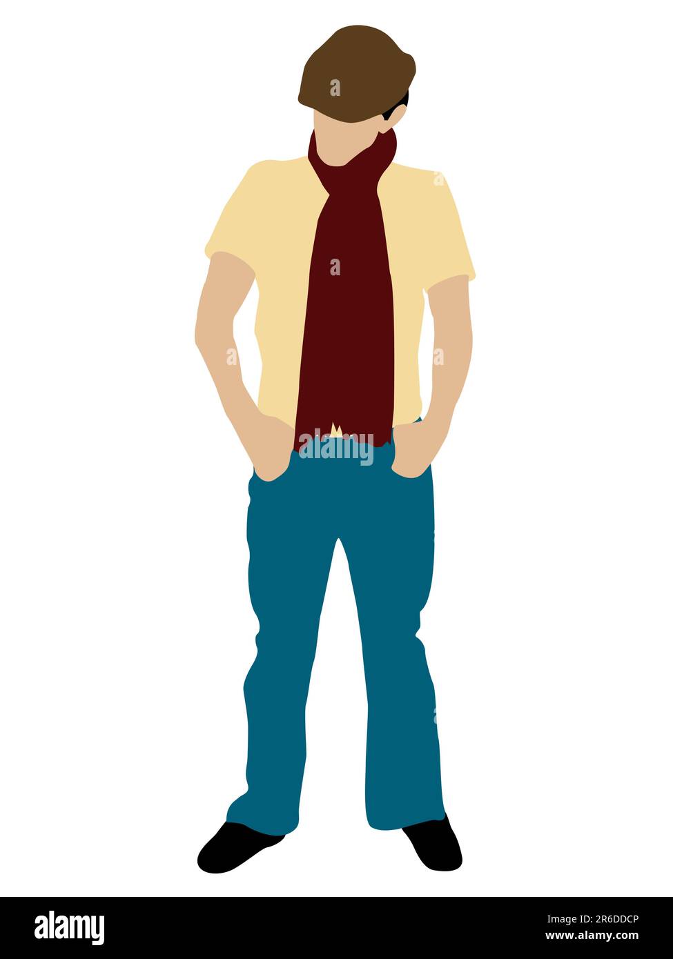 Adult male looking on Stock Vector Images - Alamy