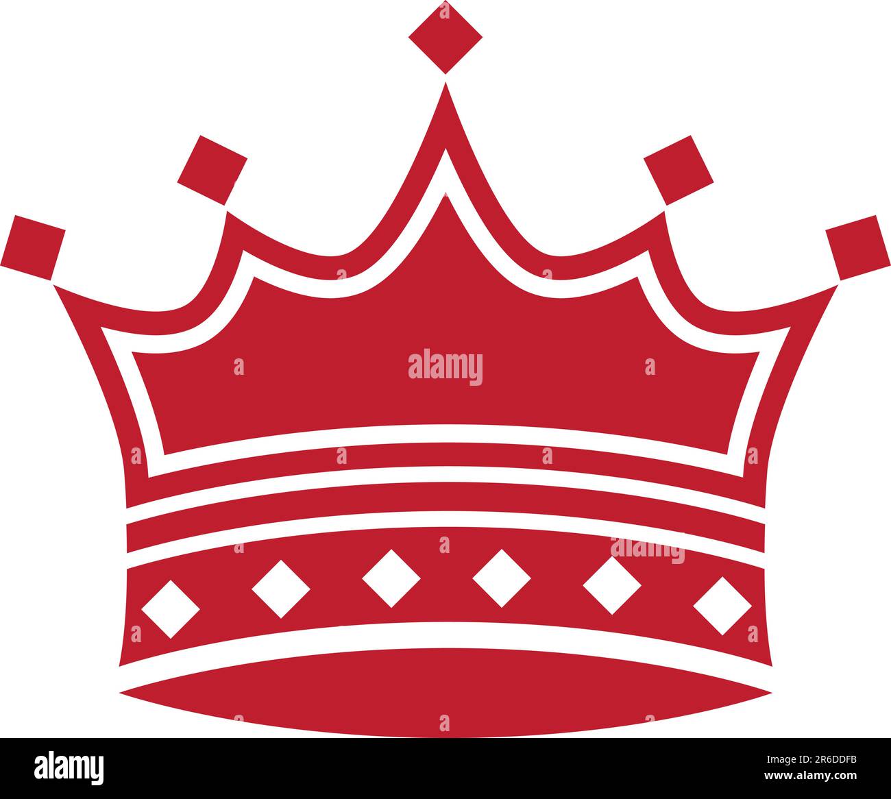 Image of a red crown Stock Vector Image & Art - Alamy
