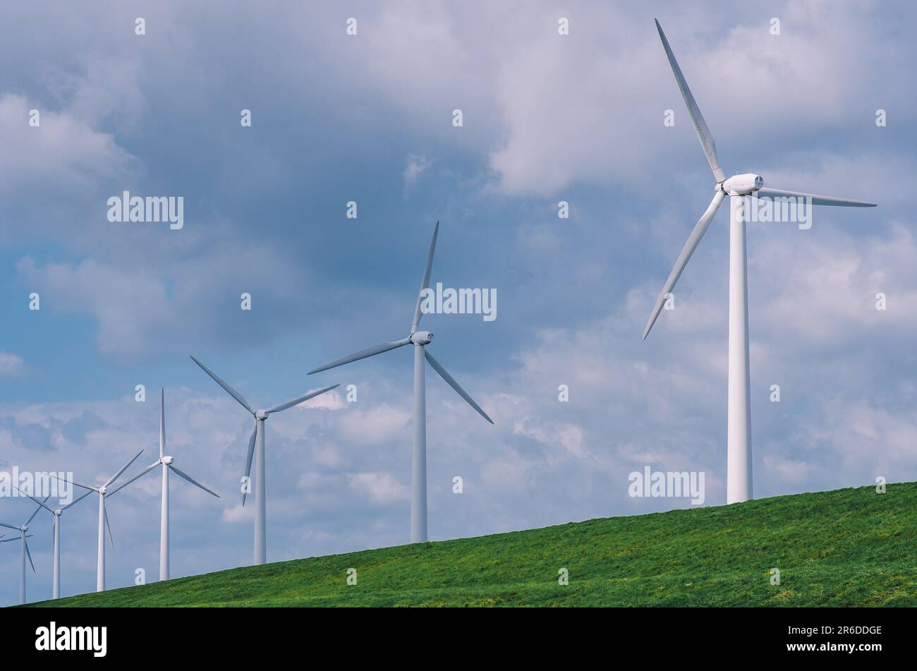 Offshore windfarm aerial hi-res stock photography and images - Alamy