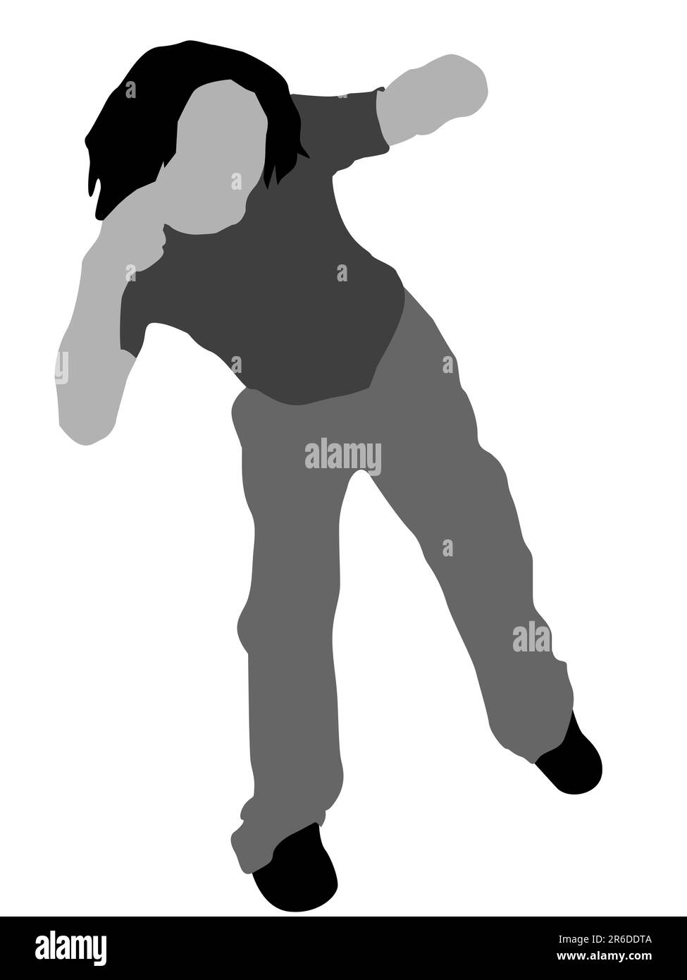 Handsome man finger on Stock Vector Images - Alamy