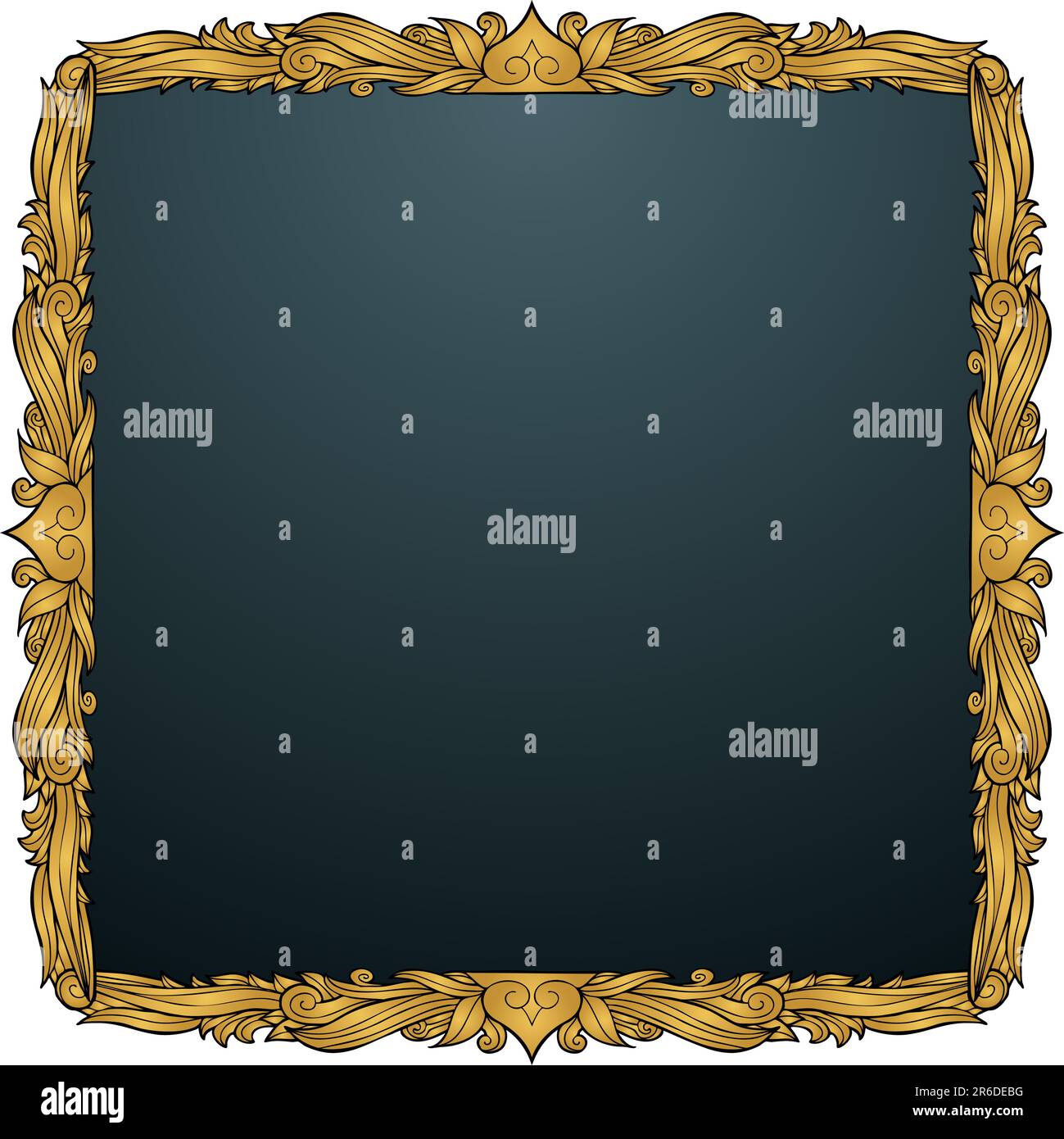 Decorative border with copy space Stock Vector Image & Art - Alamy
