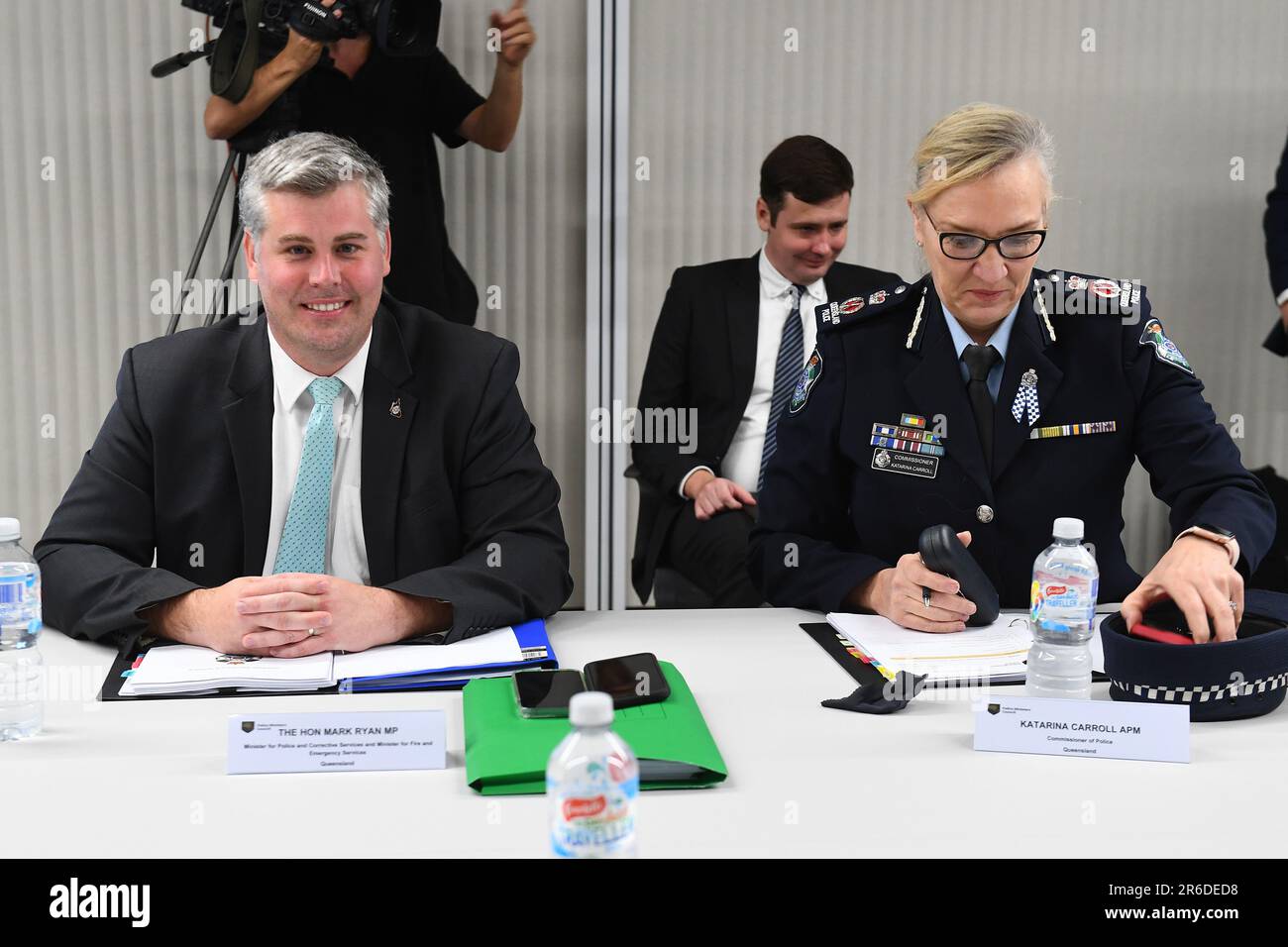 Brisbane, Australia. 09th June, 2023. Minister for Police and ...