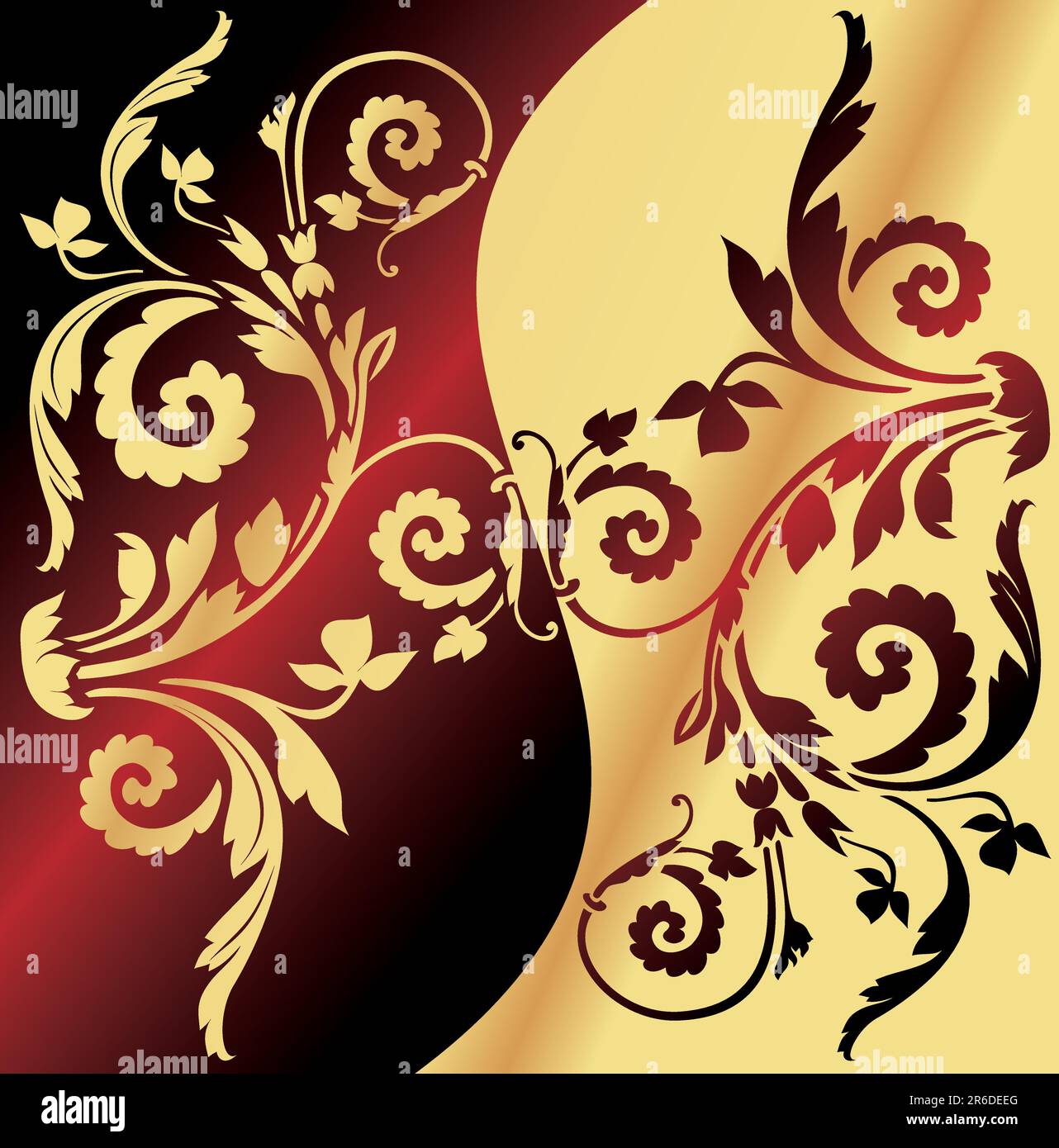 Vector Floral Background Stock Vector Image And Art Alamy