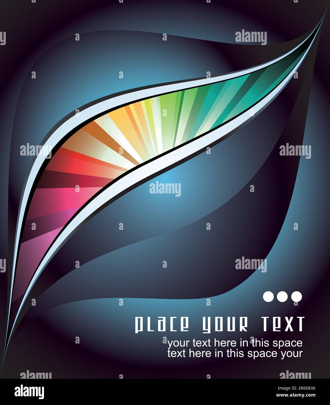 Colorful Abstract Business Card backgrounds for flyers and covers Stock ...