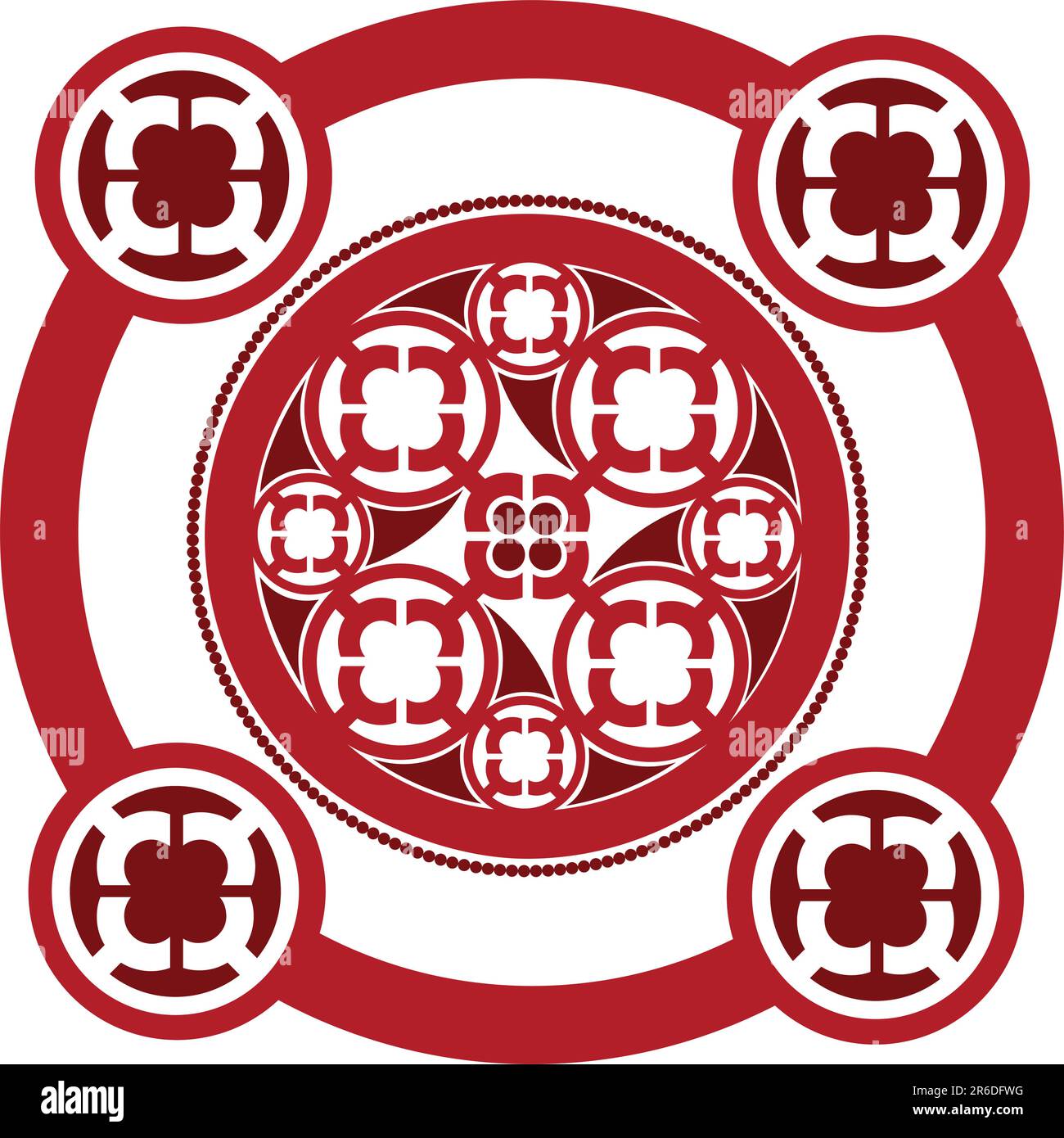 Abstract vector ornament Stock Vector Images - Alamy