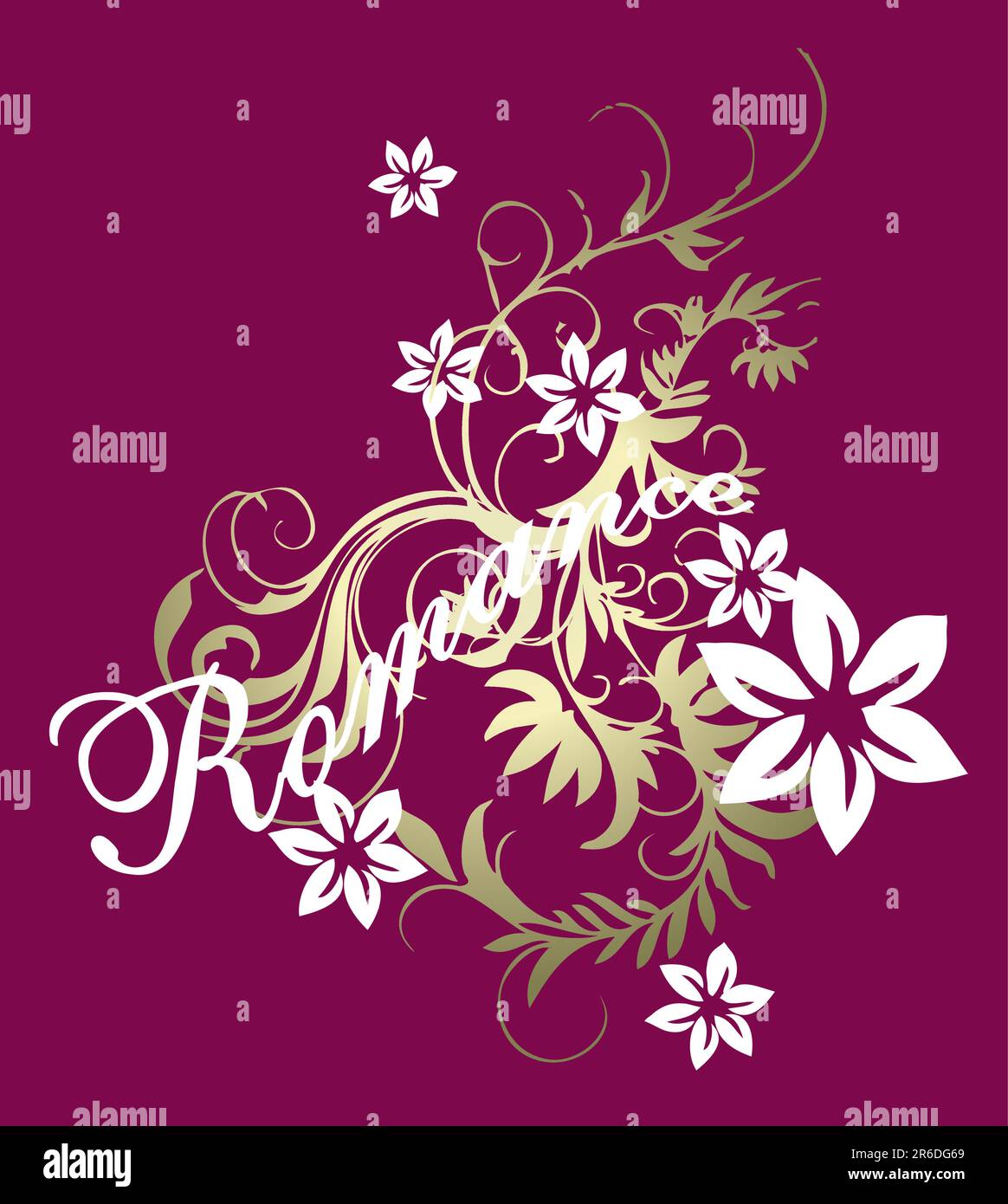 Romance pattern hi-res stock photography and images - Alamy