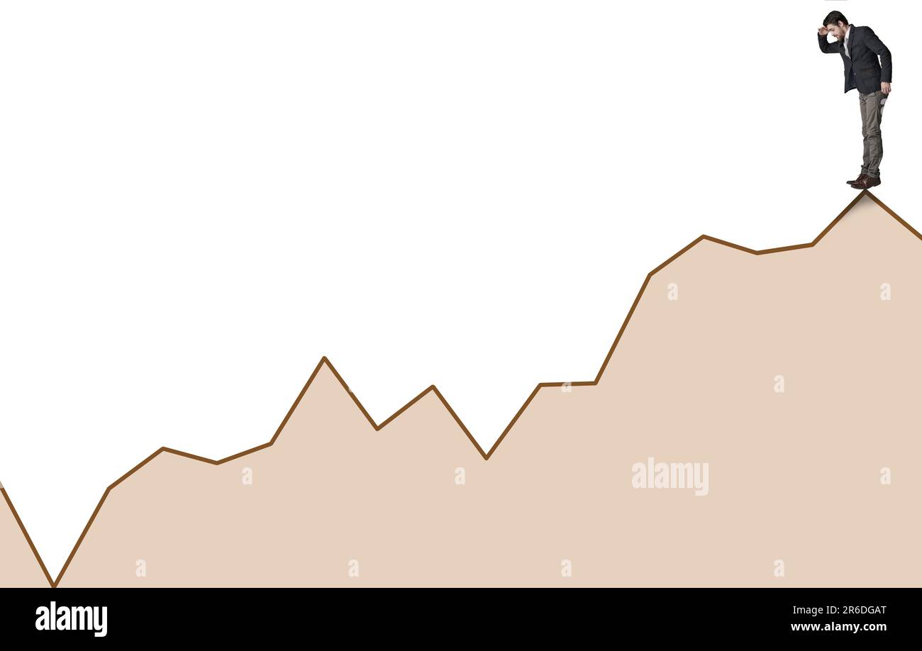 Dont forget the days of downfall when youre on top. a businessman ...