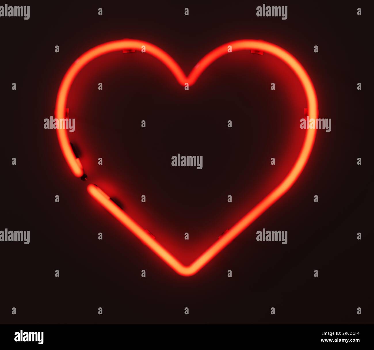 Rendering neon sign heart red hi-res stock photography and images - Alamy