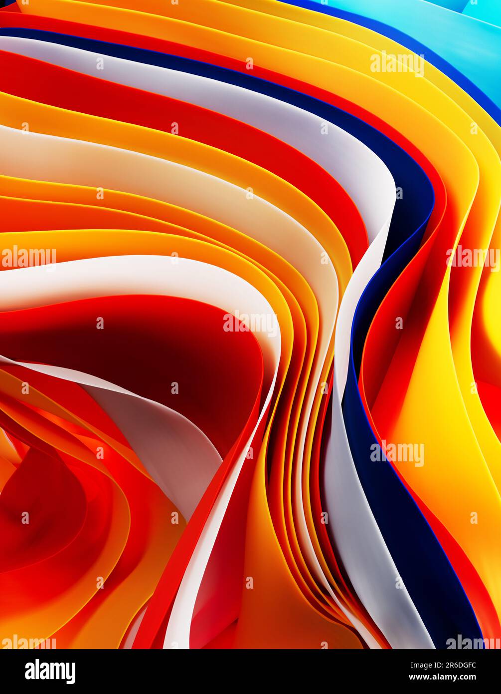 Wavy plastic sheets hi-res stock photography and images - Alamy