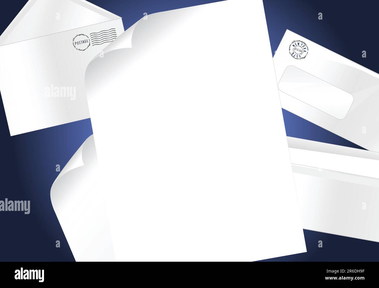 Envelopes and writing paper hi-res stock photography and images - Alamy