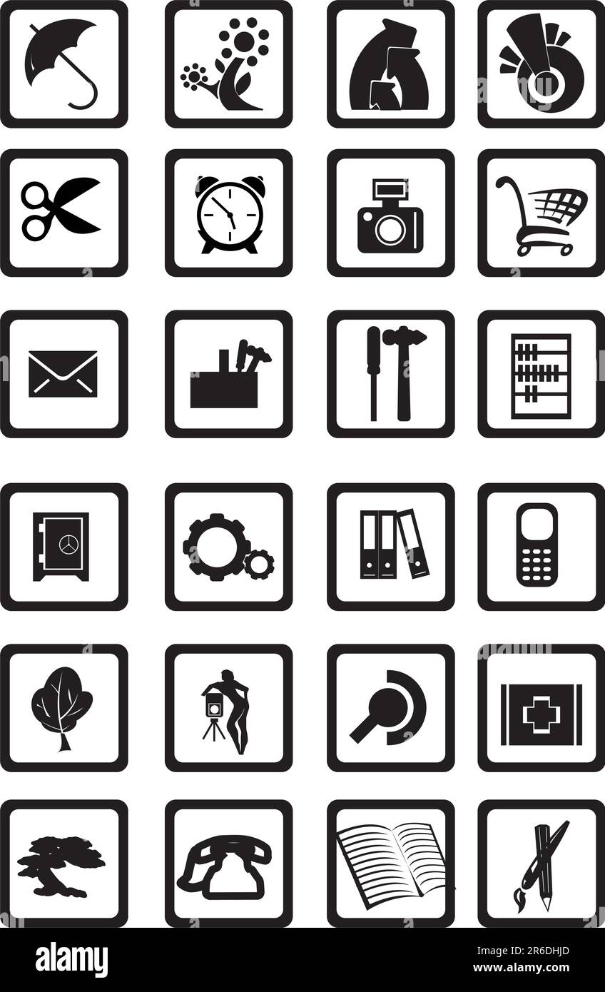 Contemporary icons hi-res stock photography and images - Alamy