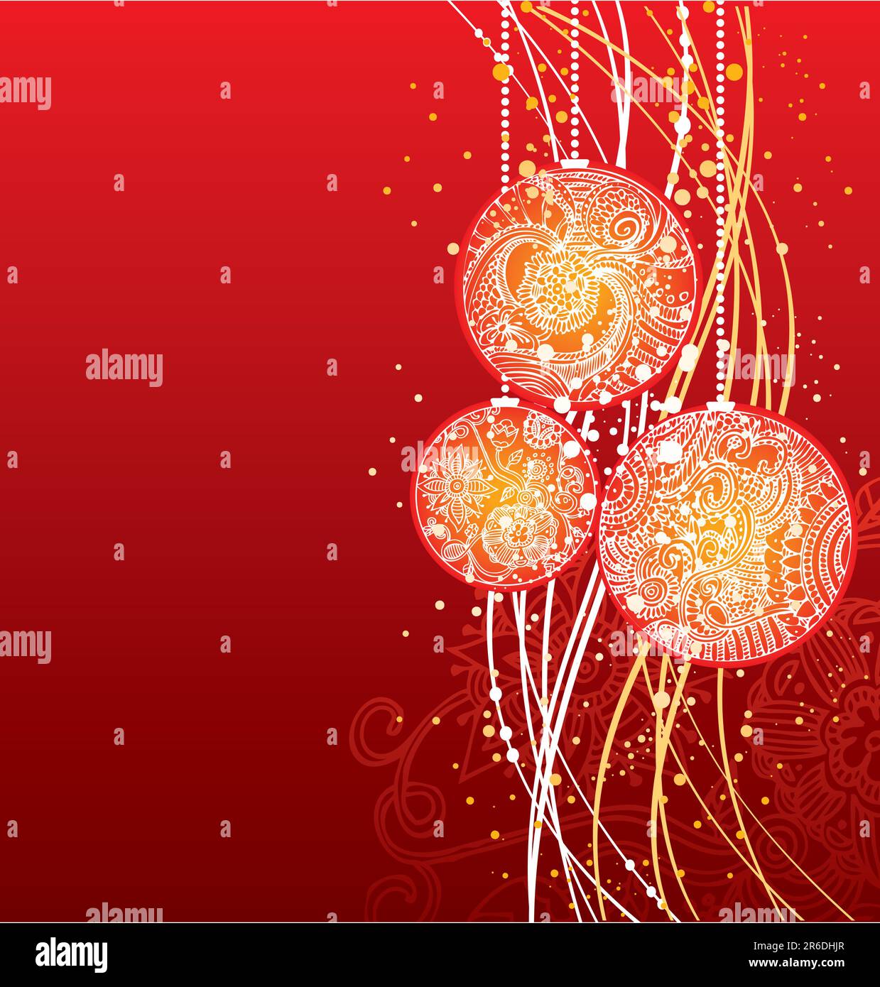 Christmas back, vector Stock Vector Image & Art - Alamy