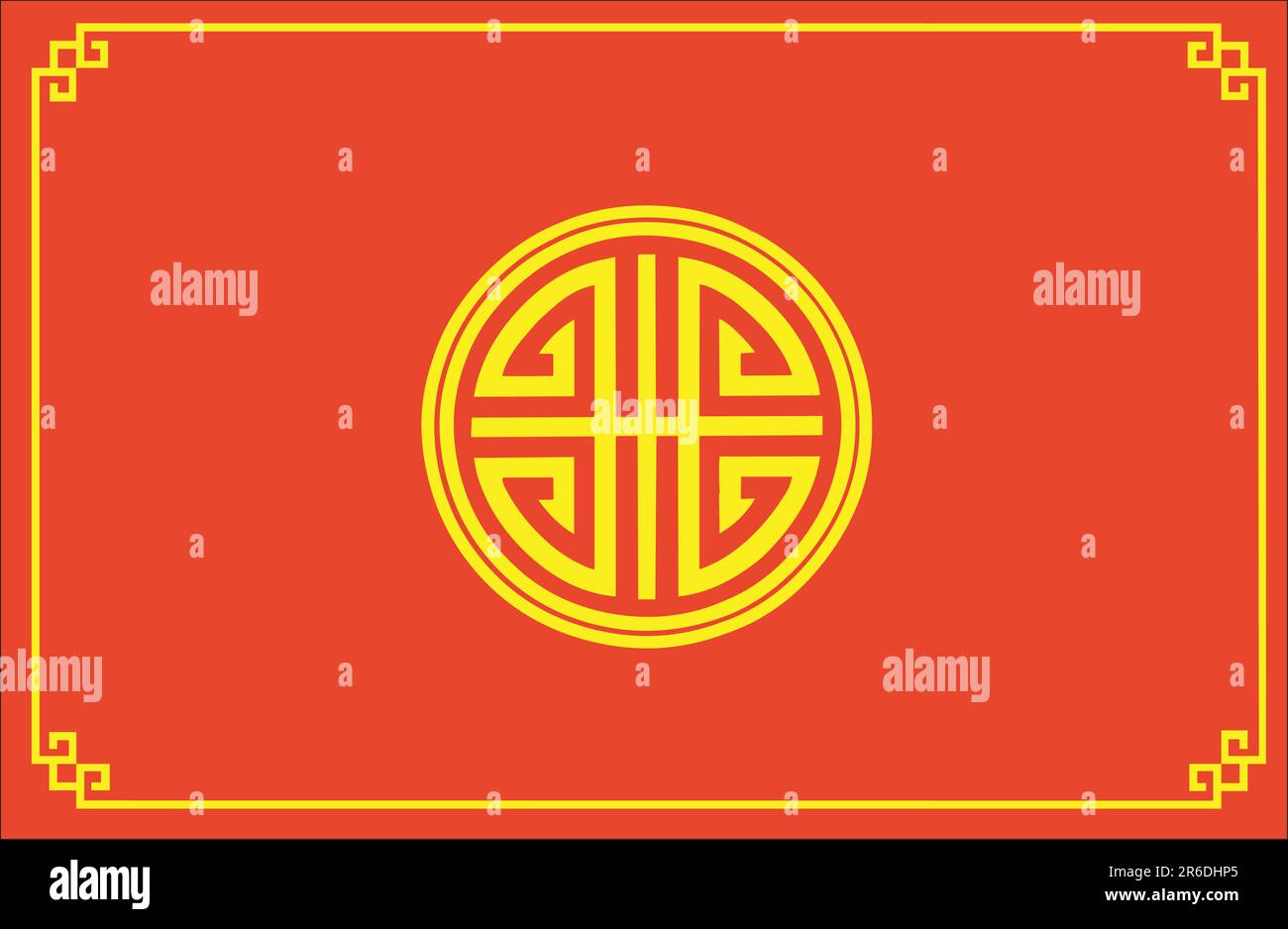 Chinese door design Stock Vector Images - Alamy