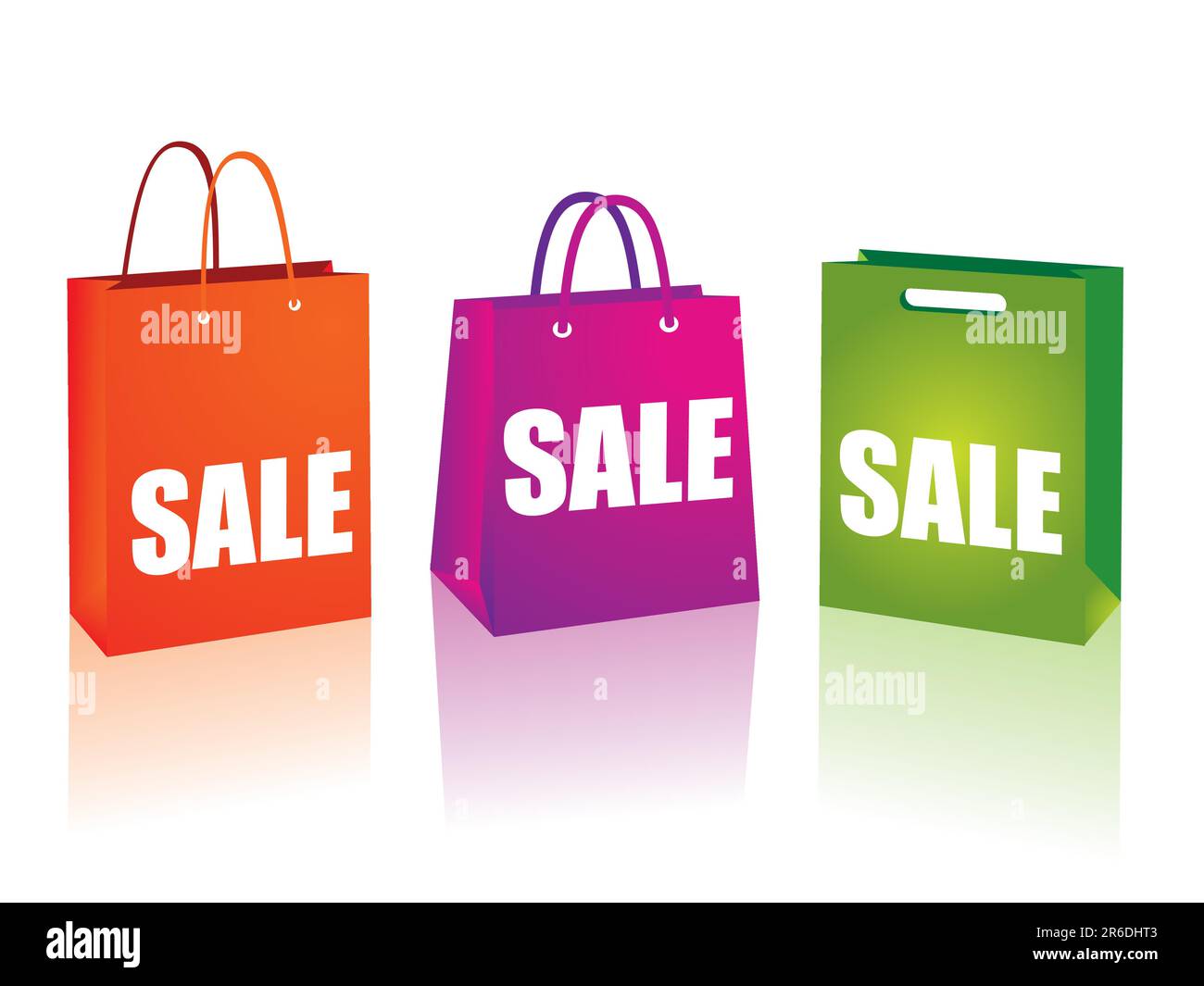 Sale shopping bags vector illustration Stock Vector Image & Art - Alamy
