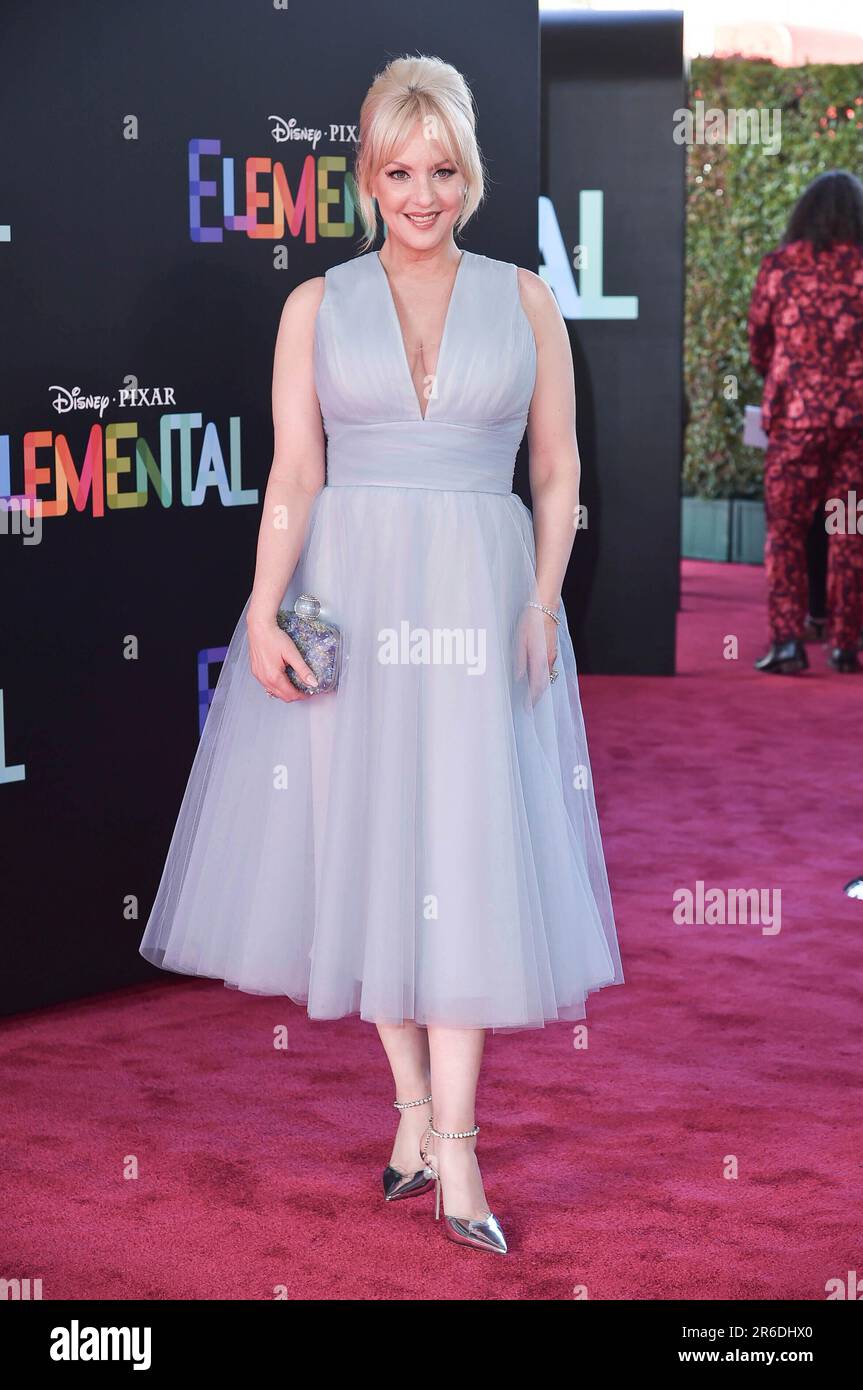 Wendi McLendon-Covey arrives at the premiere of "Elemental" on Thursday ...
