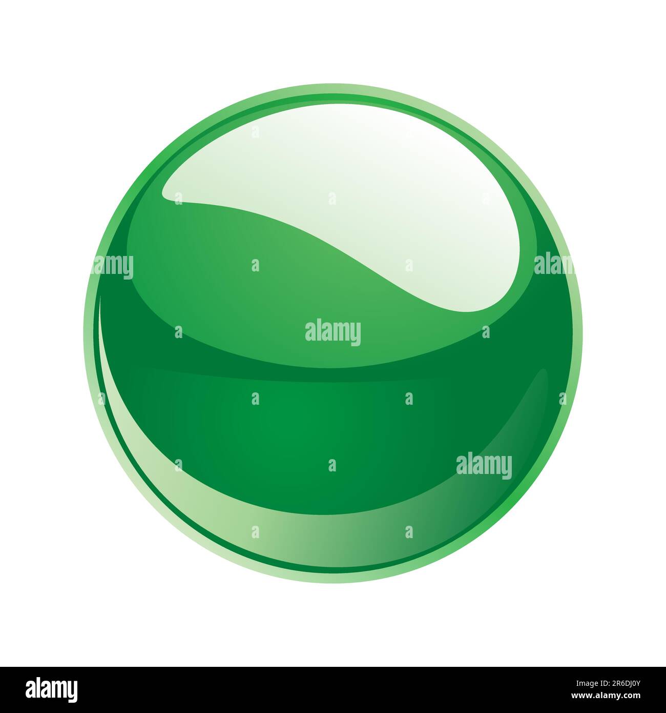 3d vector green sphere Stock Vector Image & Art - Alamy