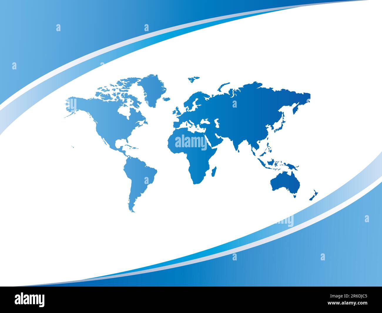 World map with blue background Stock Vector Image & Art - Alamy
