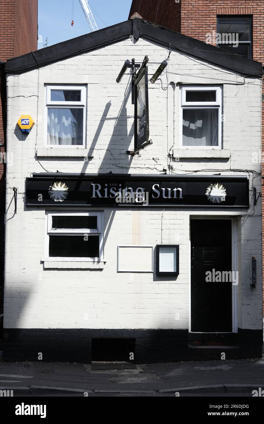 The Rising Sun public house, Lloyd Street, Manchester, England, UK ...