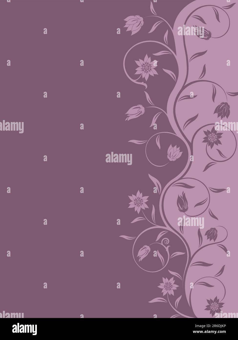 Abstract Floral Background. Vector Stock Vector Image & Art - Alamy