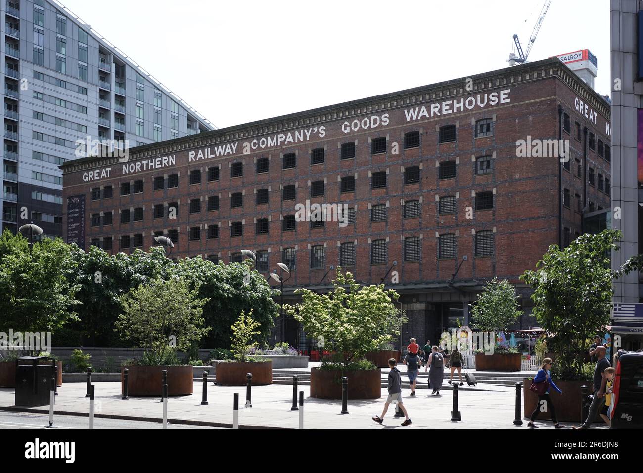Great Northern leisure and shopping building on Deansgate Manchester ...
