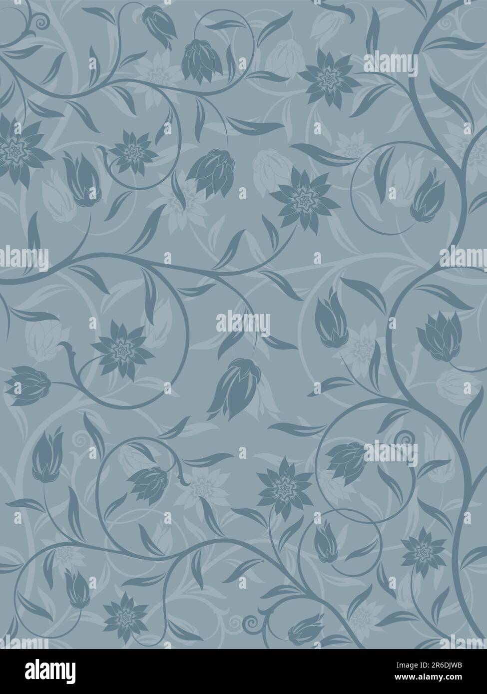 Abstract floral background. Vector Stock Vector Image & Art - Alamy