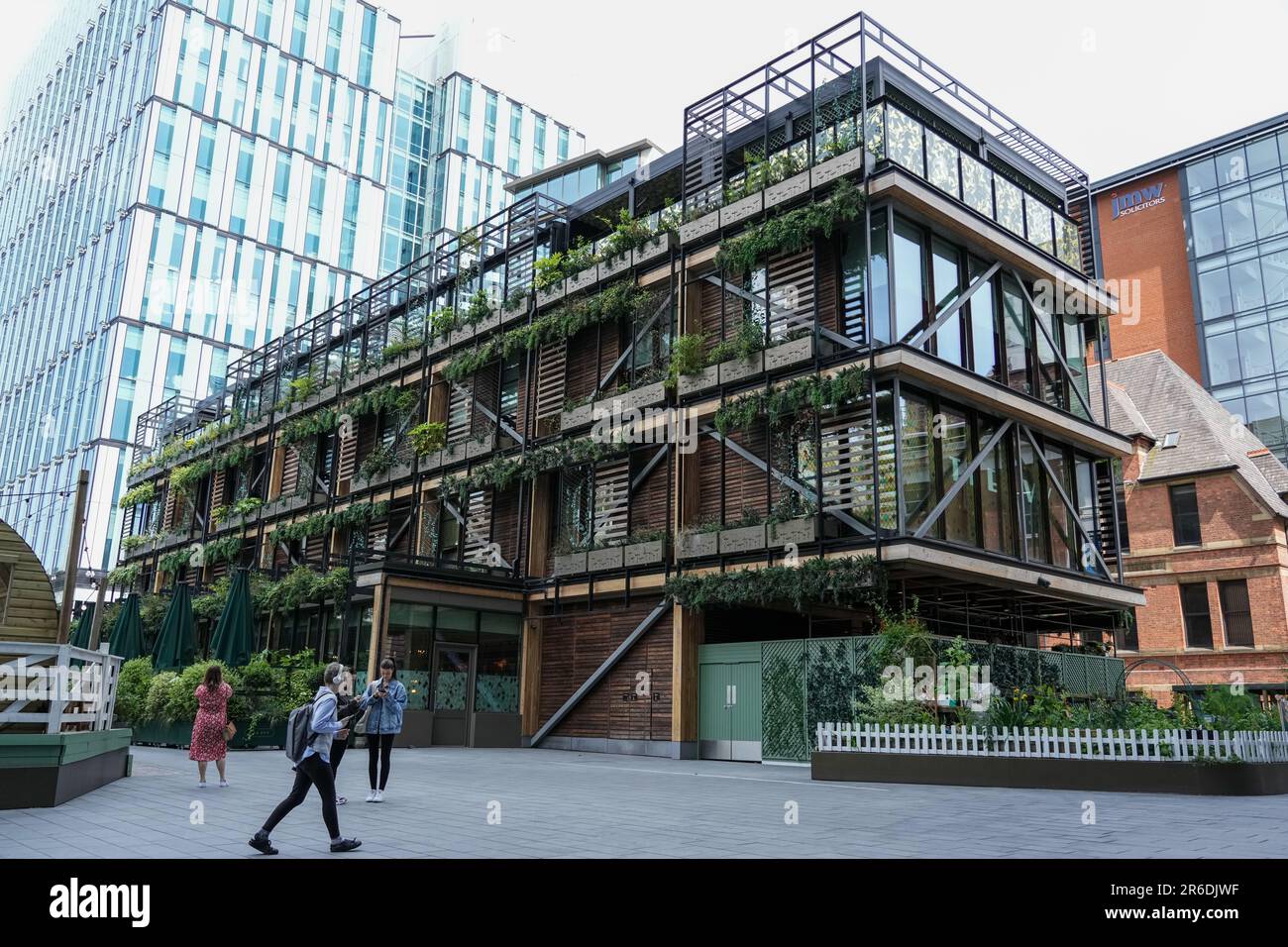 The Ivy restaurant, Spinningfields, Manchester, UK Stock Photo - Alamy