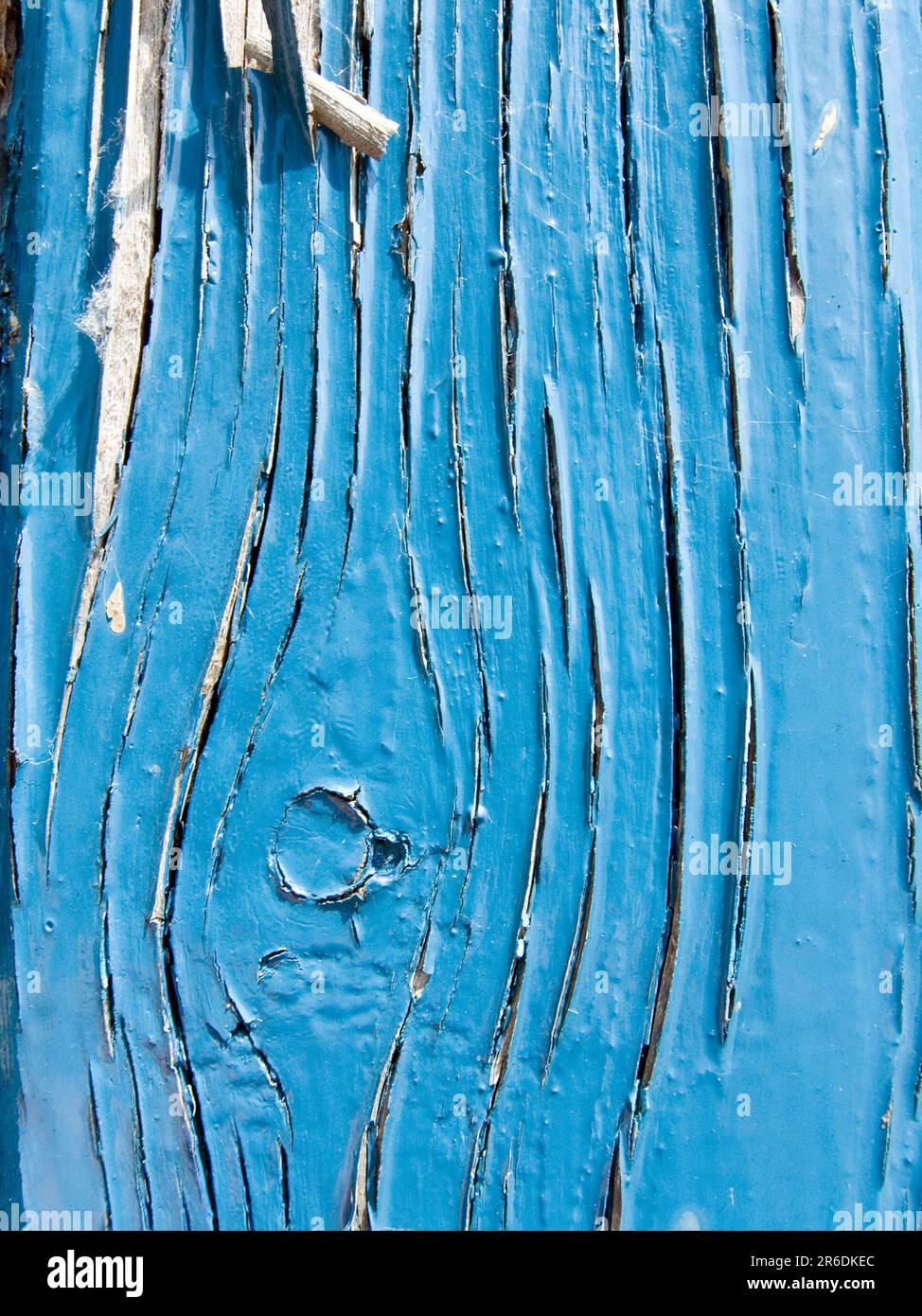 Peeling Painted Gate Stock Photo - Alamy